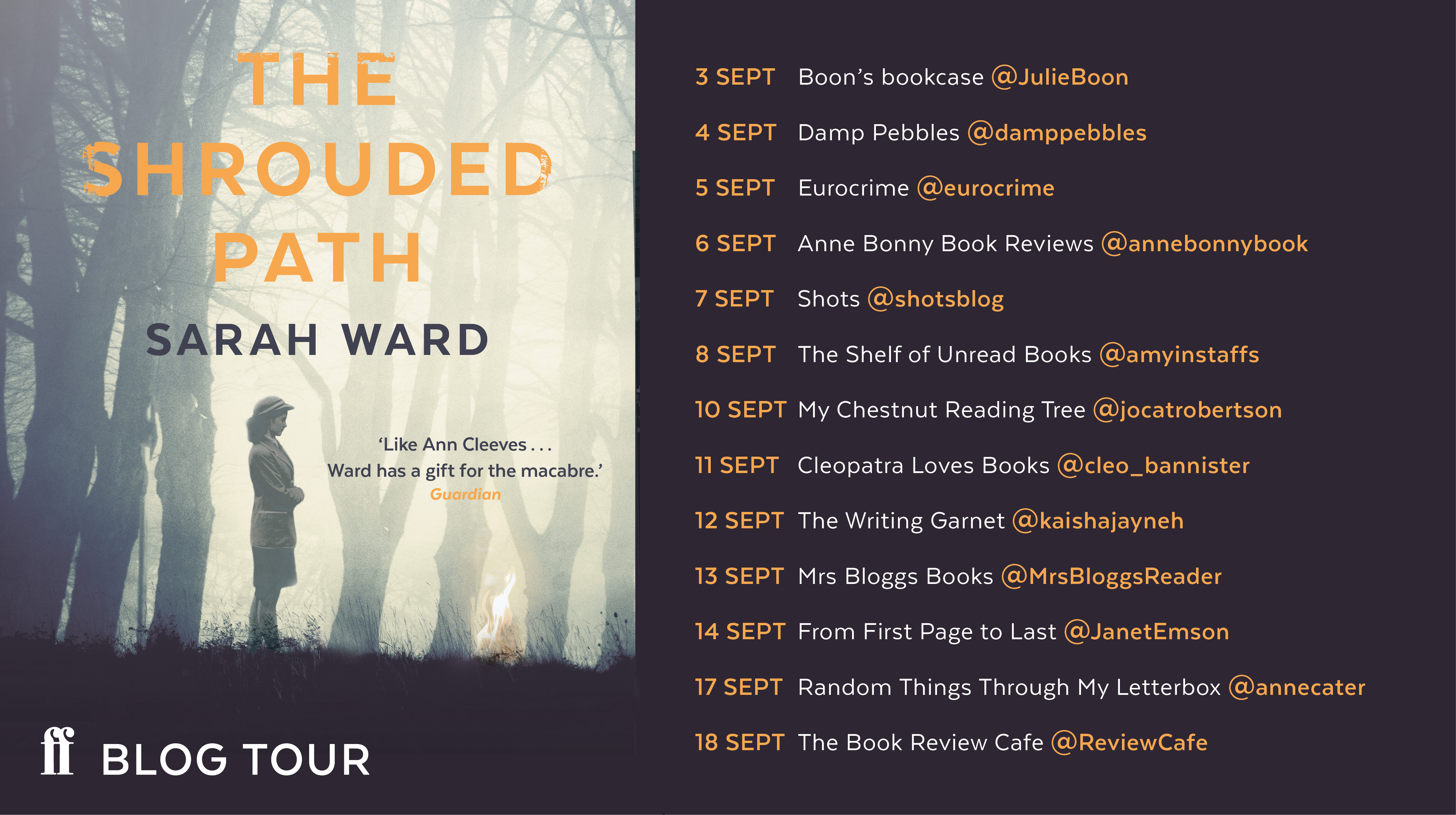#BlogTour | #BookReview: The Shrouded Path by Sarah Ward (@sarahrward1 ...