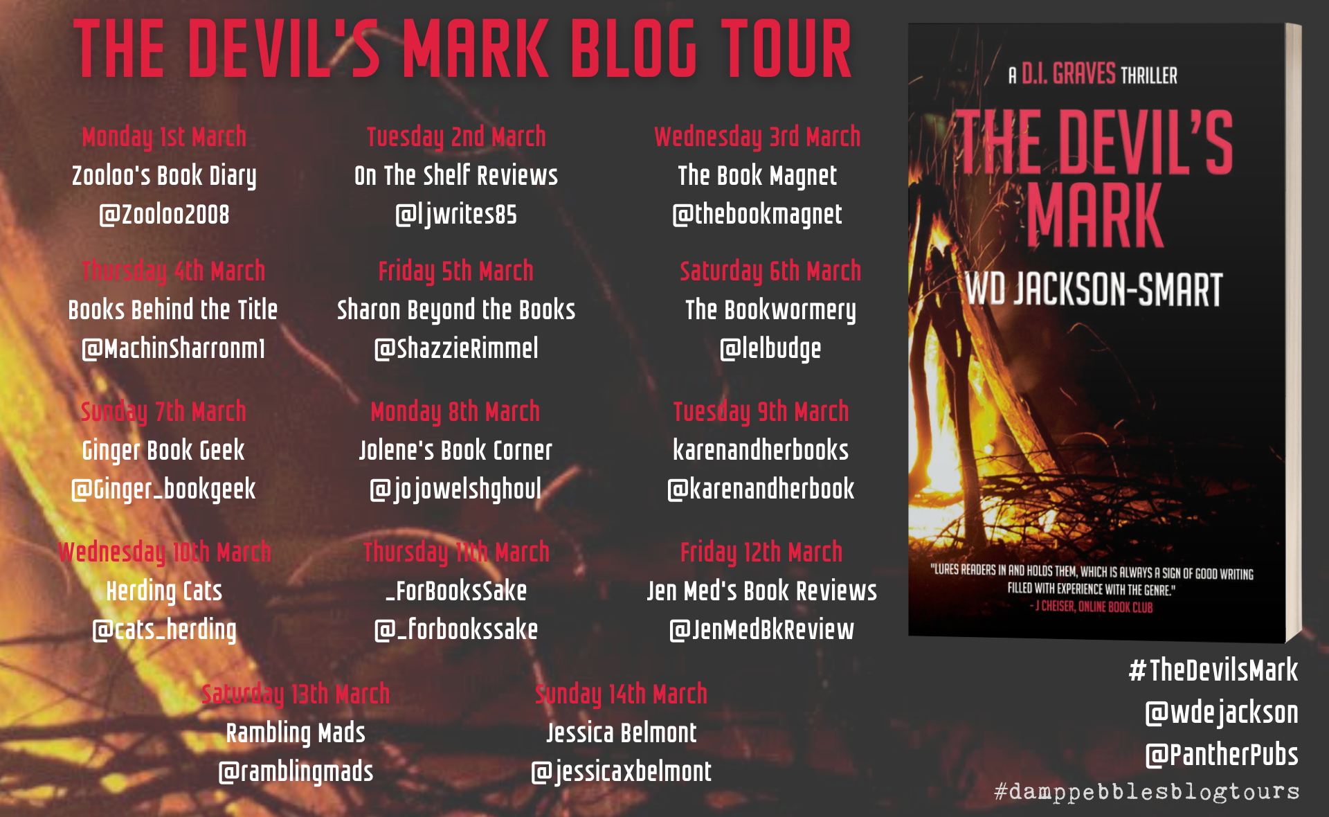 #PublicationDay: The Devil’s Mark by W.D. Jackson-Smart (@wdejackson ...
