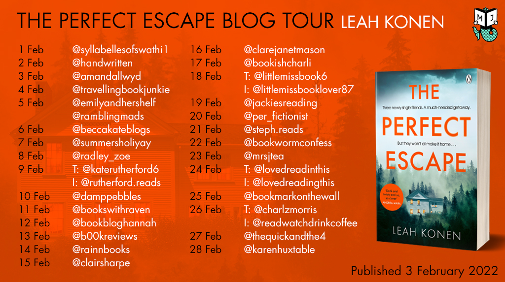 #BlogTour | #BookReview: The Perfect Escape by Leah Konen ...